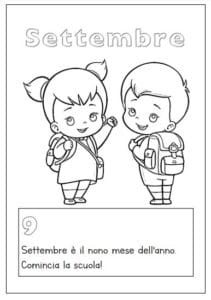 Schede Didattiche: Mesi dell'Anno da Colorare e Stampare - GBR