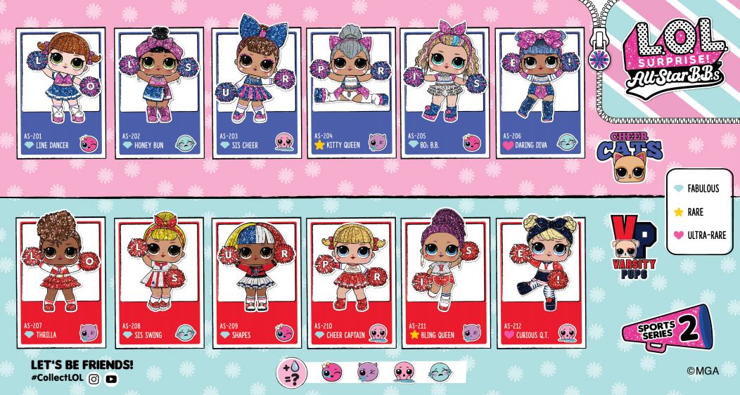 LOL Surprise: Nomi e Personaggi. Scarica Checklist - GBR