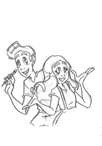 Me contro Te Disegni per Bambini da Colorare e Stampare - GBR