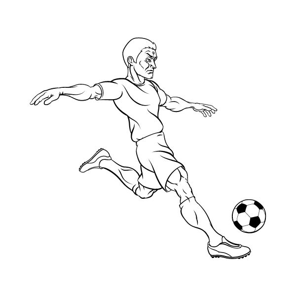 Disegni Calcio da Colorare e Stampare: PDF Gratis - GBR