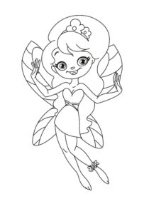 Disegni Fata e Fatine da Colorare e Stampare: PDF Gratis - GBR
