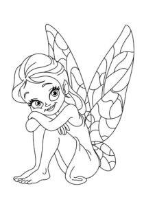 Disegni Fata e Fatine da Colorare e Stampare: PDF Gratis - GBR