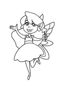Disegni Fata e Fatine da Colorare e Stampare: PDF Gratis - GBR