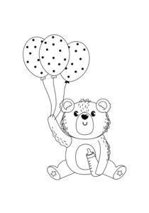 Disegni Orsi e Orsetti da Colorare e Stampare: PDF Gratis - GBR