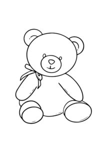 Disegni Orsi e Orsetti da Colorare e Stampare: PDF Gratis - GBR