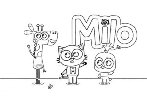 Milo: Disegni da Colorare e Stampare PDF - GBR