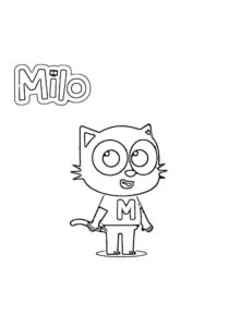 Milo: Disegni da Colorare e Stampare PDF - GBR