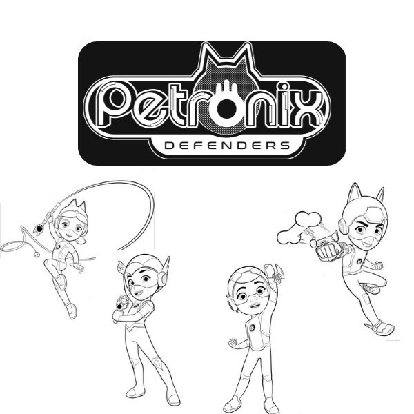 Petronix Defenders Disegni da Colorare e Stampare PDF - GBR