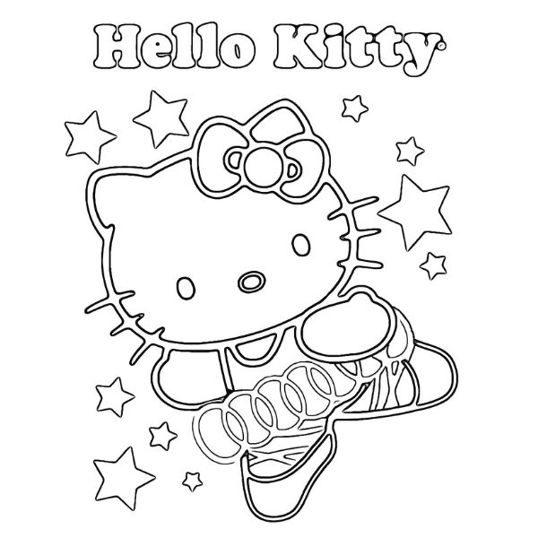 Immagini Di Hello Kitty Da Stampare E Colorare